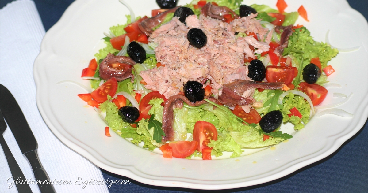 Tonhal saláta • Gluténmentesen Egészségesen